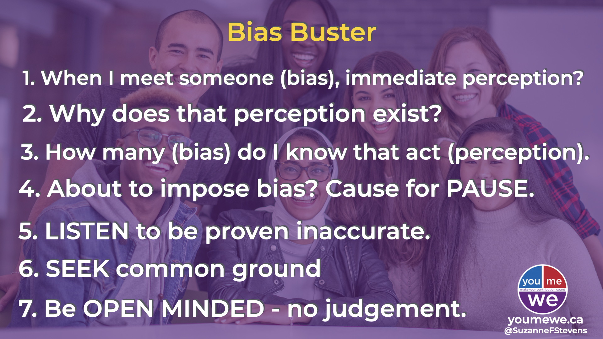 Taming unconscious biases | YouMeWe Amplified Podcast